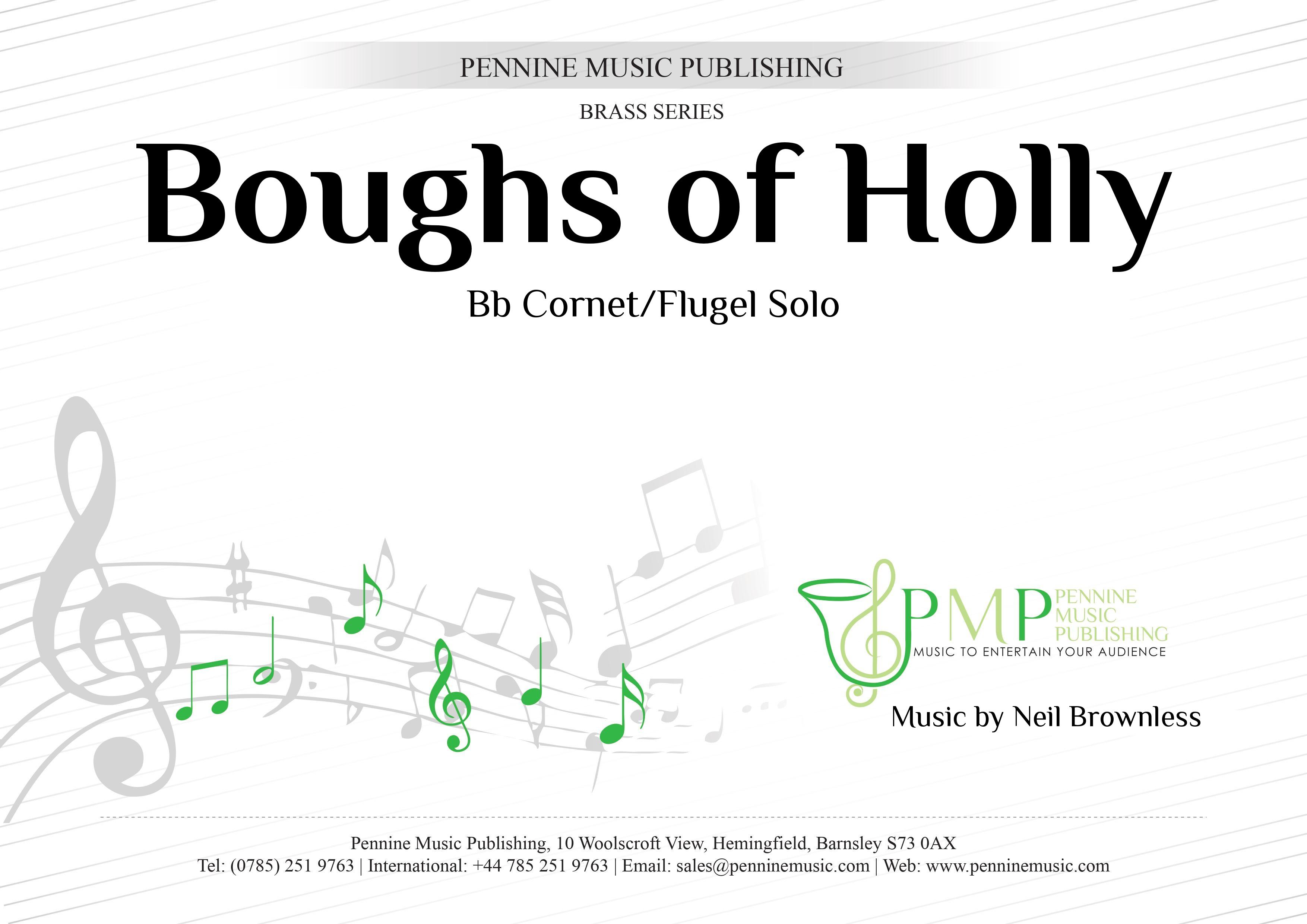 Boughs of Holly - Bb Cornet/Flugel Solo | Pennine Music Publishing